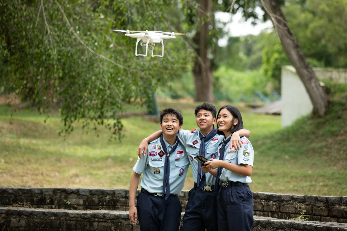 SSA Air Scout Programme - Scout SG